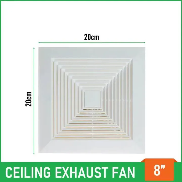 【factory outlet】 【COD】Omni Ceiling Mounted Exhaust Fan 8 10 12 XFX-200 ...