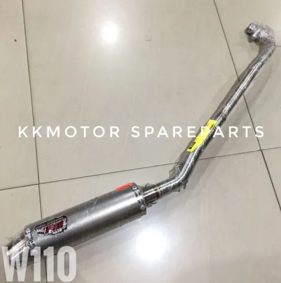 🔥WAVE110 W110 / LC135 5S MISANO R9 RACING EXHAUST / MUFFLER EKZOS PIPE ...
