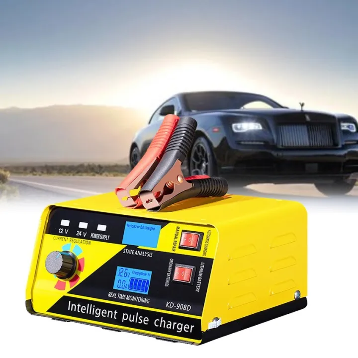 Automatic Intelligent Car Battery Charger Machine High Power Repairing ...