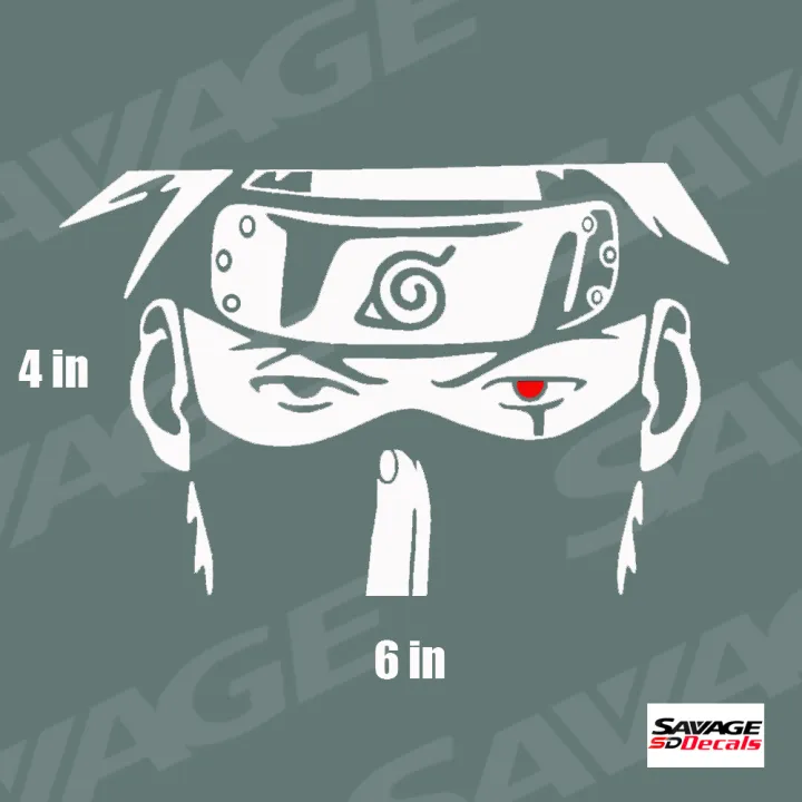 Kakashi Design Sticker Decal | Lazada PH