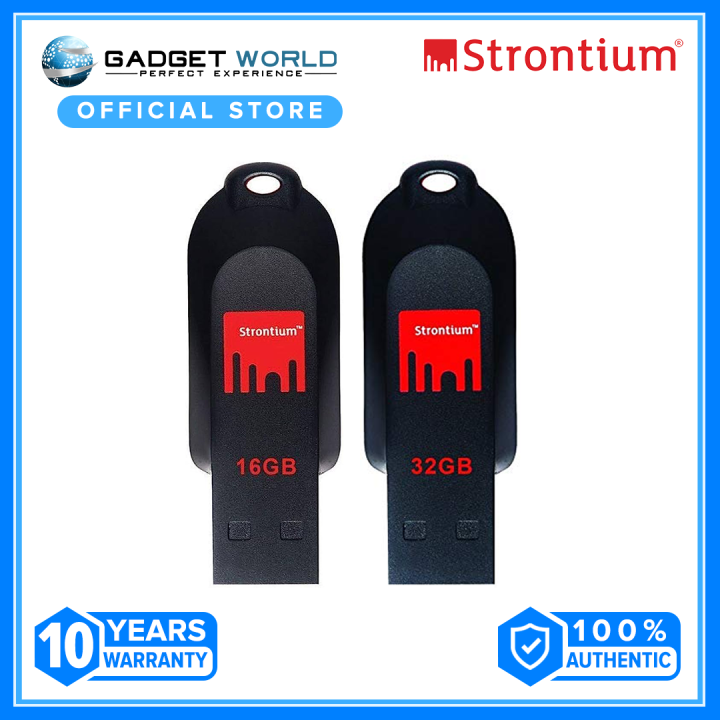 Strontium Pollex USB 3.1 Flash Drive (Black) | Lazada PH