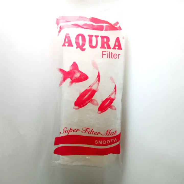 Kapas Filter Aquarium 3 Lapis / Busa Penyaring Kotoran Ikan | Lazada ...