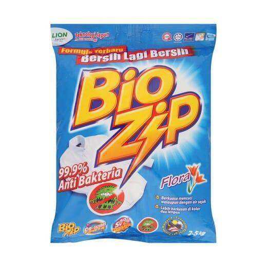 Bio Zip Flora Powder Detergent 2.3kg | Lazada