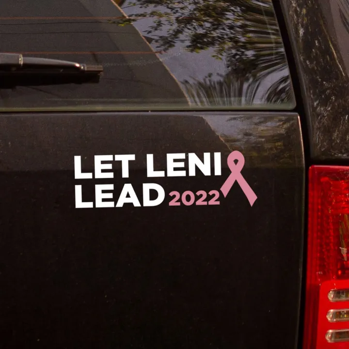 Let Leni Lead 2022 Sticker for Cars Motorcycles Laptops 6 inches width ...