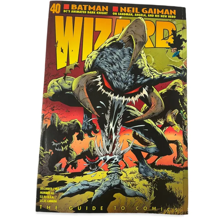 Wizard the Comic Magazine 40 Published Dec 1994 by Wizard Violater ...
