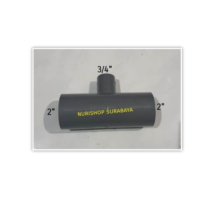 Tee reduser 2 x 3/4 / T flok/ vlok / verlop tee pvc 2 x3/4 AW RUCIKA ...