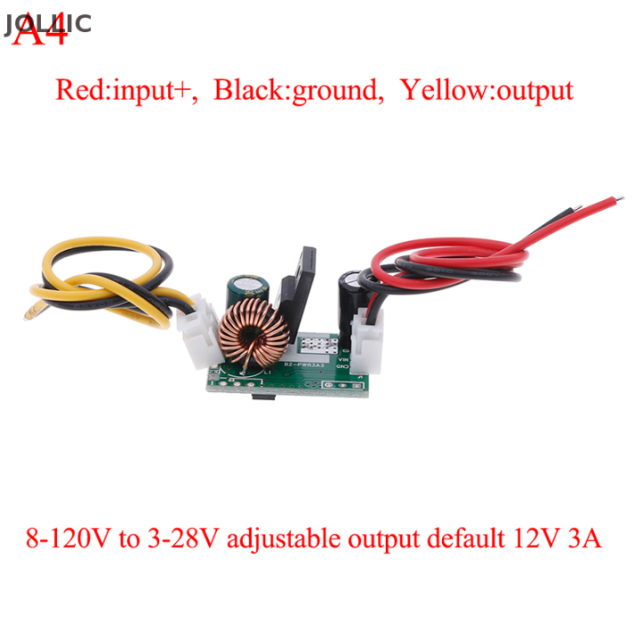 JOLLIC DC-DC step-down converter 120V 96V 84V 72V 60v 48v 36v to 5V 12v 24v USB power | Lazada PH