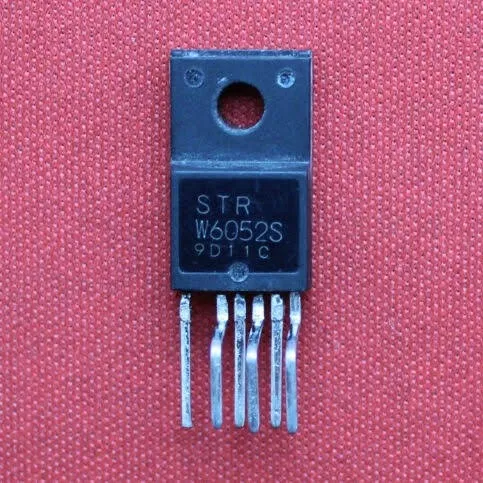 STR W6052S STRW6052S 6052 Sanken IC Regulator Power TV Tabung To-220-6 ...