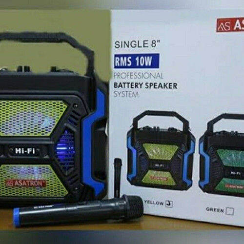 ASATRON FUJI SPEAKER PORTABLE MULTIMEDIA/ SPEAKER MEETING 8INCH ...
