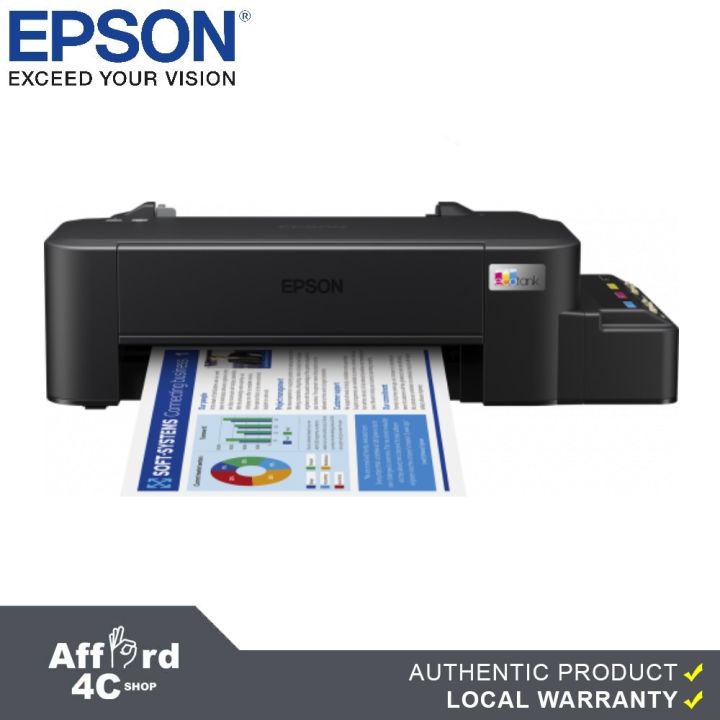 Epson EcoTank L121 A4 Ink Tank Printer | Lazada PH