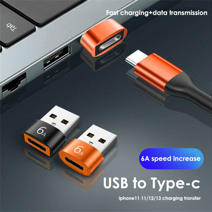 vigo 6A Type C Female To USB A Male OTG Adapter USB-C Converter For ...