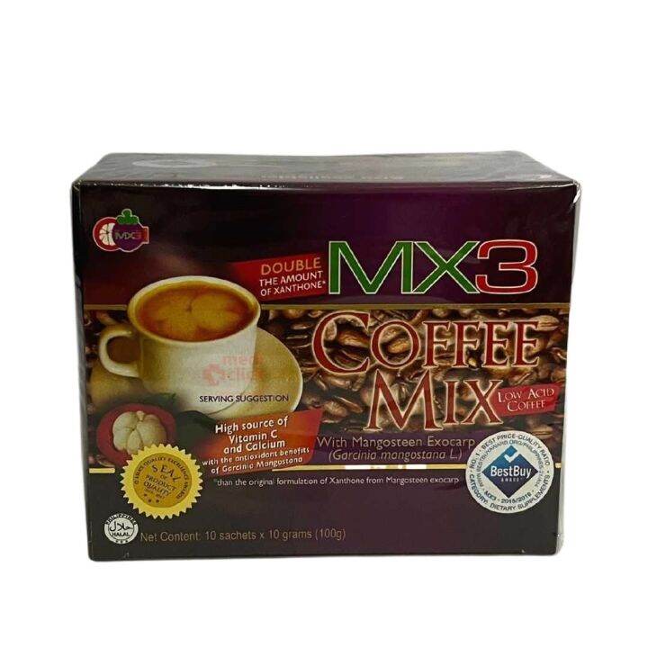 MX3 Mangosteen Coffee Mix 10 Sachets | Lazada PH