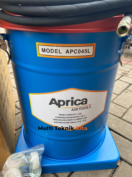 POMPA GEMUK ANGIN 45L / POMPA GREASE HIGH PREASURE 45 L / Pompa Grease ...