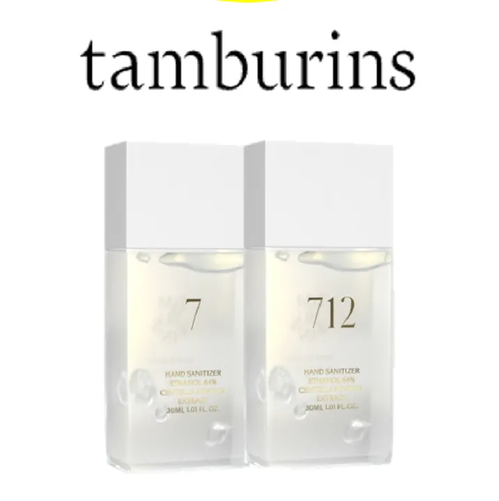 [ Tamburins ] hand sanitize / #1 7 / #2 712 30ml Centella asiatica extract adds moisturizing ...