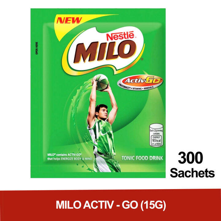 MILO Activ-Go 15g (300Sachet) | Lazada