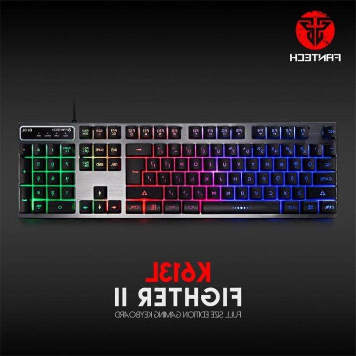 【Special Sale】 Fantech K613L RGB Fighter II Full Size Edition Gaming ...