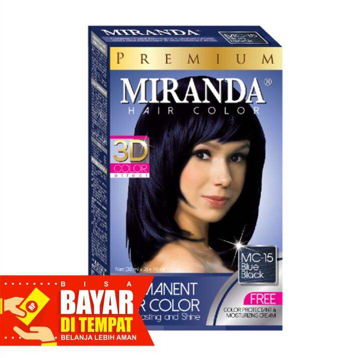 Miranda Premium Hair Color Original 100% BPOM MC - 2 Blue - Cat Pewarna ...