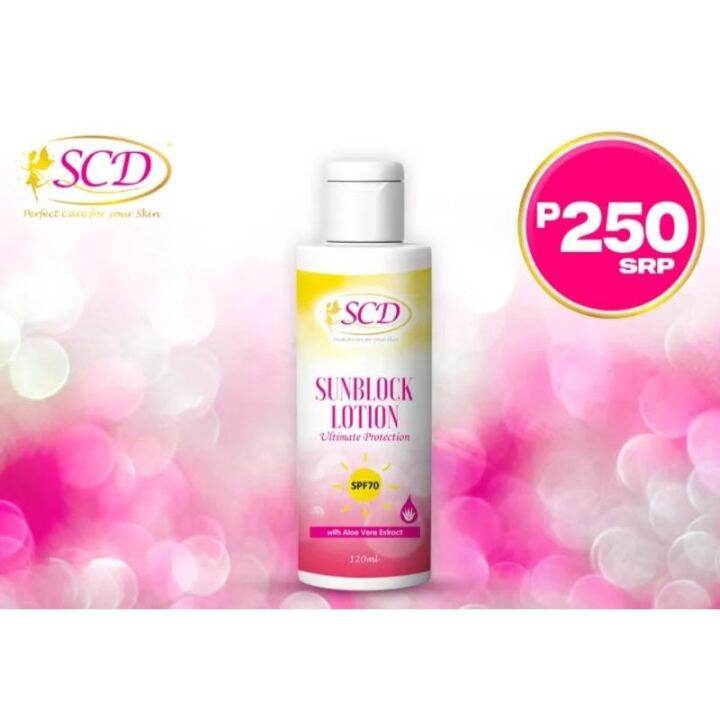 SCD SUNBLOCK LOTION ULTIMATE PROTECTION SPF70 120 ML | Lazada PH