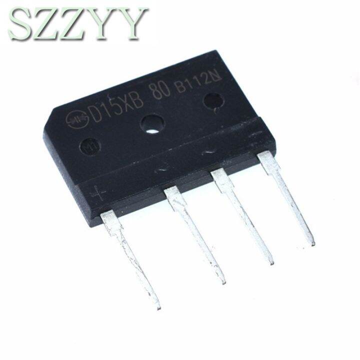 5PCS D15XB80 ZIP-4 D15XB 60 bridge rectifier 80 | Lazada.co.th