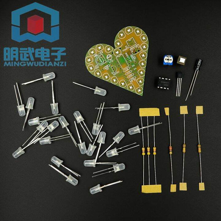 Electronic kit Cardioid breathing light kit DIY Breathing light parts ...