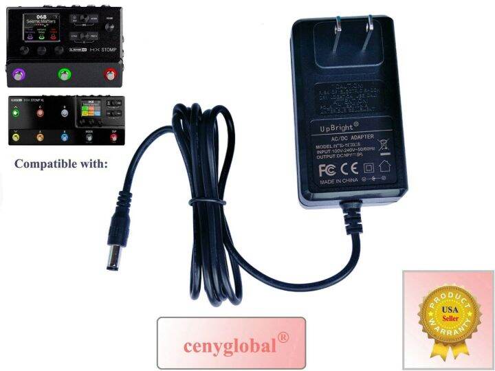 AC Power Adapter Charger For Line 6 HX Stomp Multi-Effects Floor ...