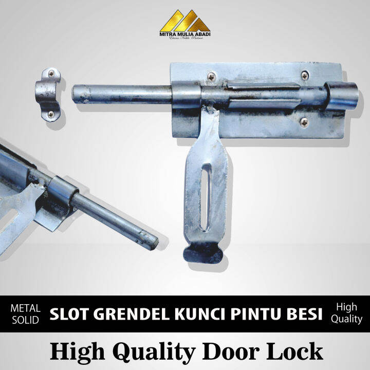 KUNCI SLOT PINTU BESI GRENDEL / SLOT GRENDEL KUNCI PINTU BESI BESAR ...