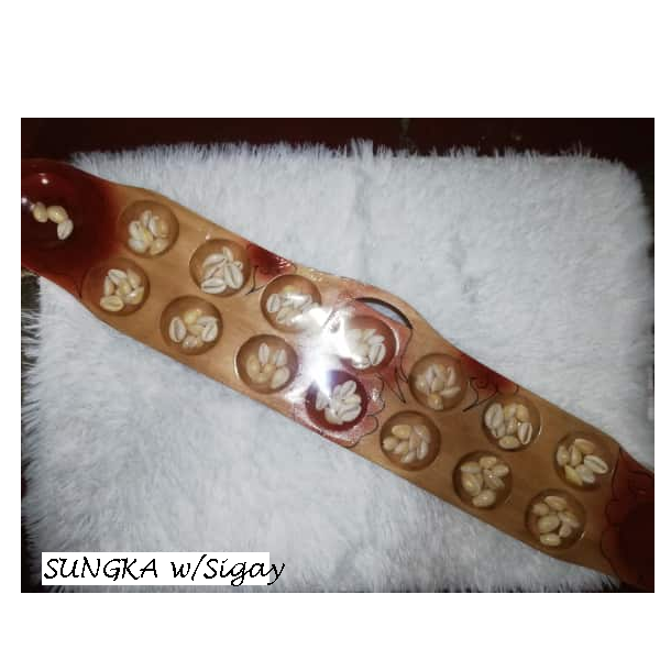 Sungka 73cm with Sigay Sungkaan with Shell Wooden | Lazada PH