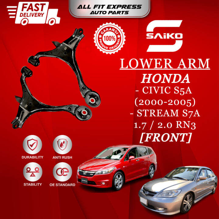 HONDA CIVIC S5A (2000-2005) , STREAM S7A 1.7 / 2.0 RN3 FRONT LOWER ...