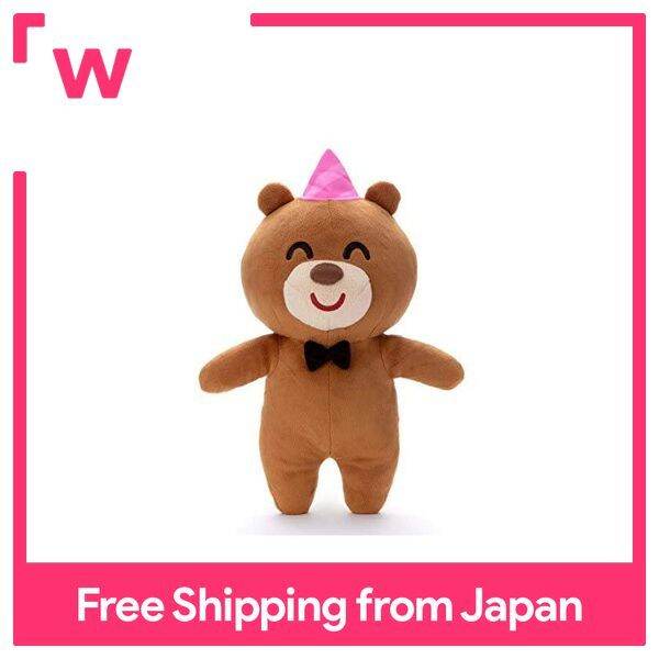 TakaraTomyArts Irasutoya Plushie M Bear (Party) Plushie Height 33cm ...