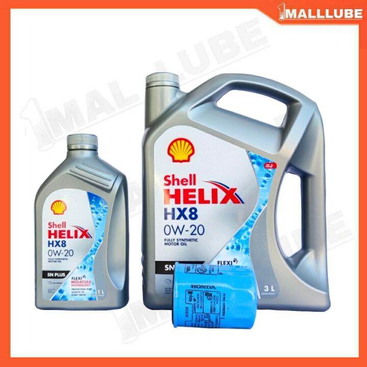 Shell HELIX HX8 น้ำมันเครื่อง Shell Helix HX8 0W-20 น้ำมันเครื่อง ...