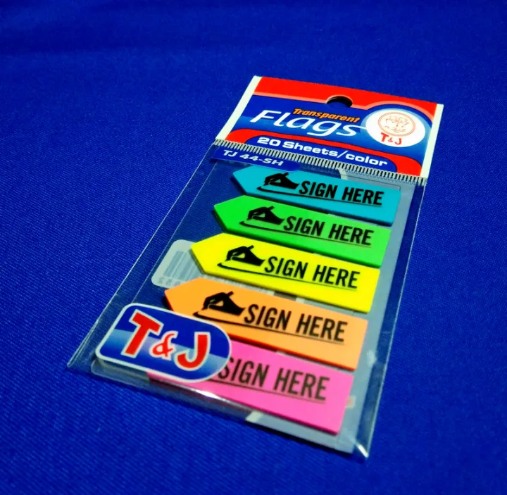 Tom & Jerry Flags Transparant TJ 44-SH (sign here) / 5 w (44 mm x 12.5 ...