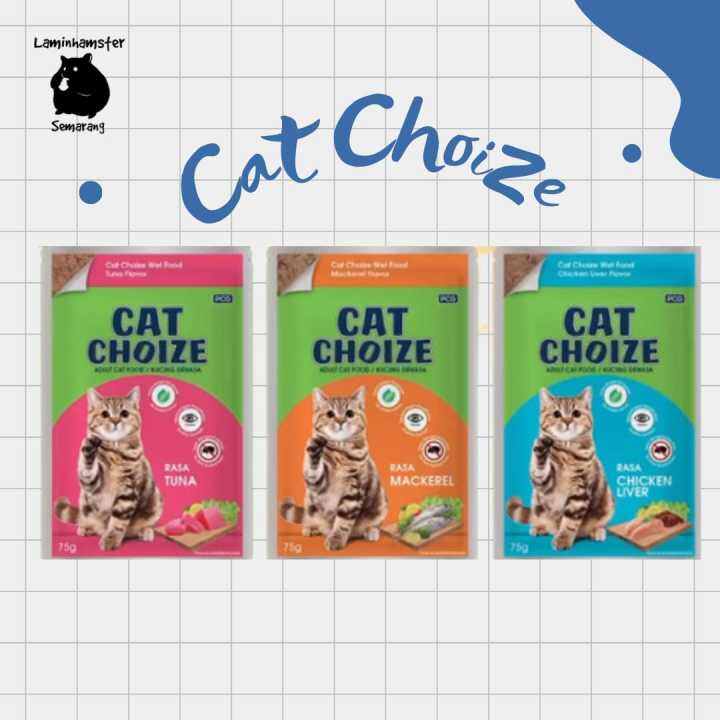 Cat Choize Wet Food Pouch - 75 gr | Lazada Indonesia