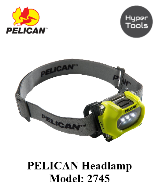 PELICAN Explosion Proof LED Headlamp - 33 Lumens (Model: 2745) | Lazada