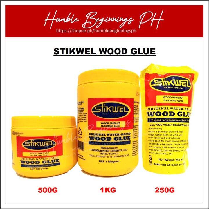 STIKWEL Wood Parquet Flooring Glue 250g 500g 1kg Adhesive | Lazada PH