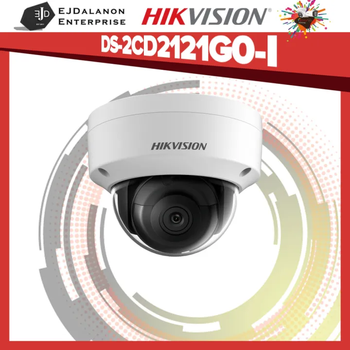 hikvision DS-2CD2121G0-I | 2 MP WDR Fixed Dome Network Camera | 2mp | WDR | network camera ...