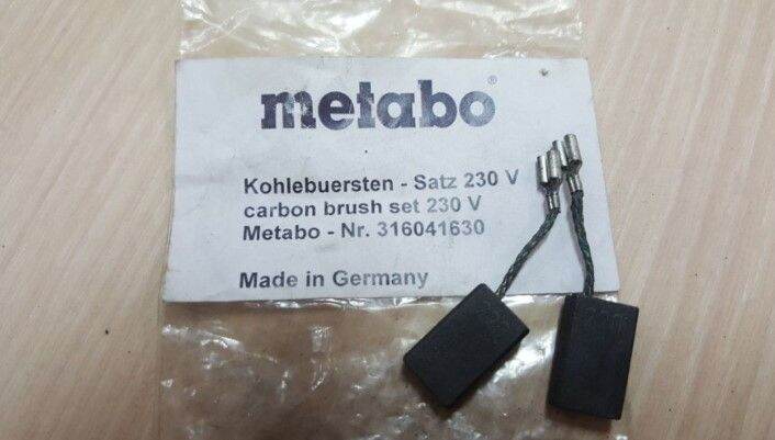 CARBON BRUSH SET 316046800 FOR METABO ANGLE GRINDER 4IN W8-100 | Lazada Indonesia