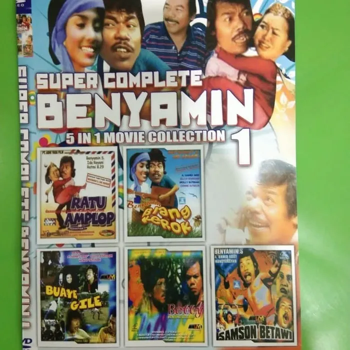 Kaset Dvd Film Super Complete Benyamin 5 In 1 Movie Collection Lazada kaset-dvd-film-super-complete-benyamin-5-in-1-movie-collection-lazada