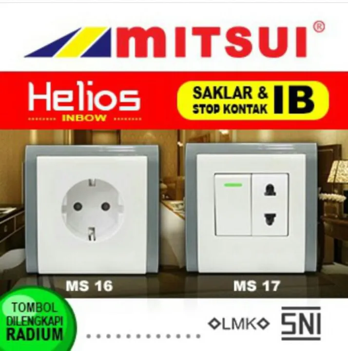 IB Saklar Engkel Single / Seri Ganda Double / Stop Kontak / Kombinasi ...