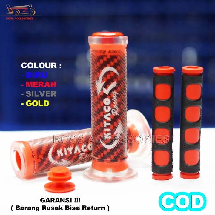 BossAcc - Karet Gas / Handgrip Motor Variasi Kitaco Racing FREE Karet ...