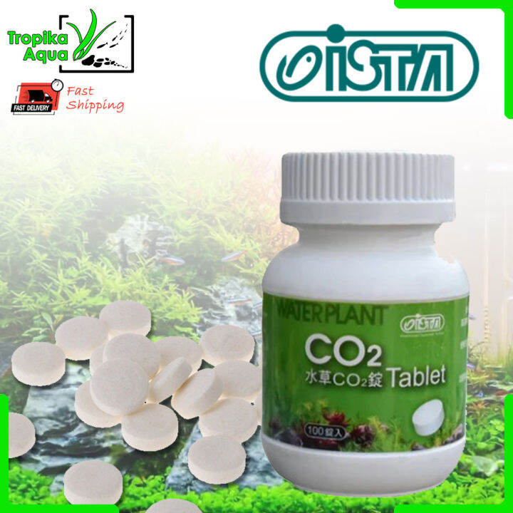 ISTA CO2 Tablet - aquarium plant carbon dioxide tablet 100 pcs | Lazada