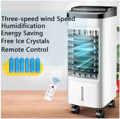 Portable Air Conditioning Fan Humidifier Cooler Air Purifier 65W with ...