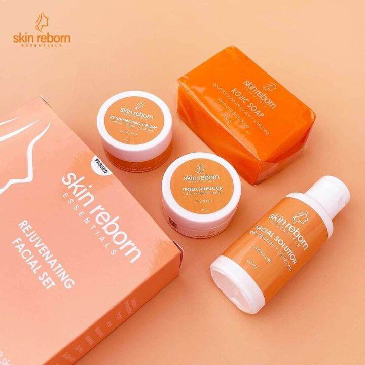 100% AUTHNETIC !!!! Skin Reborn Essentials Rejuvenating Facial Set ...