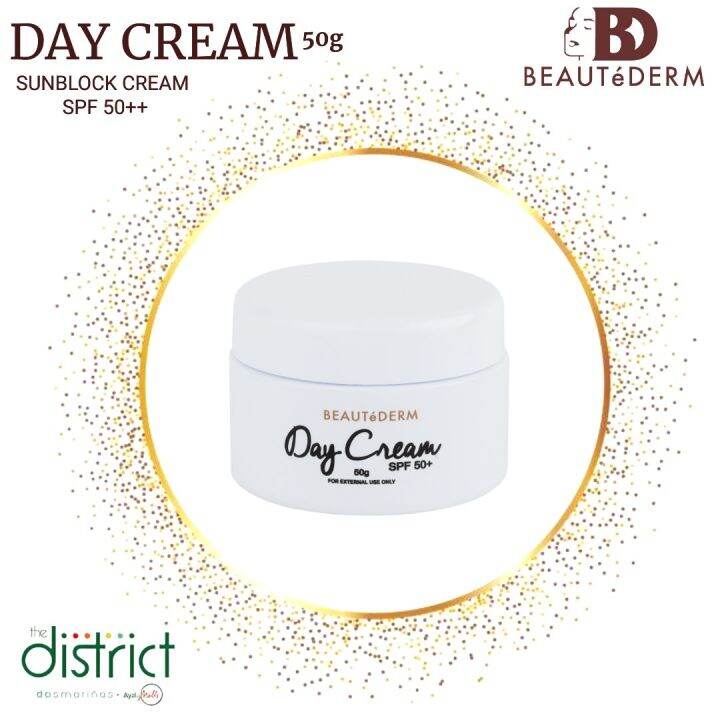 BEAUTEDERM Day Cream Face Sunblock Cream 50g | Lazada PH