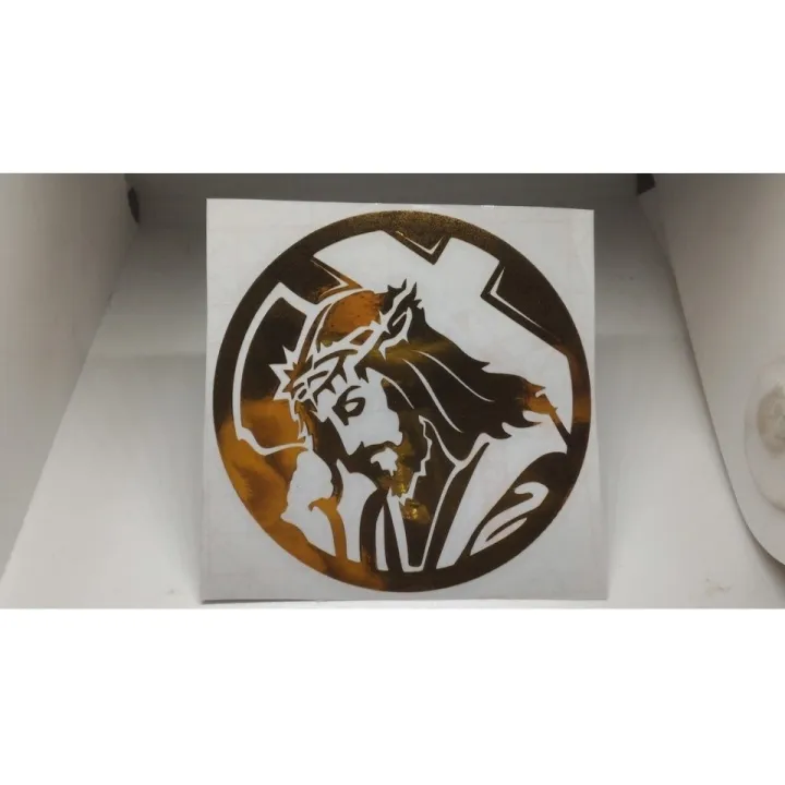 Jesus Nazareno Cutout Decal Sticker for Motorcycles and Car ...