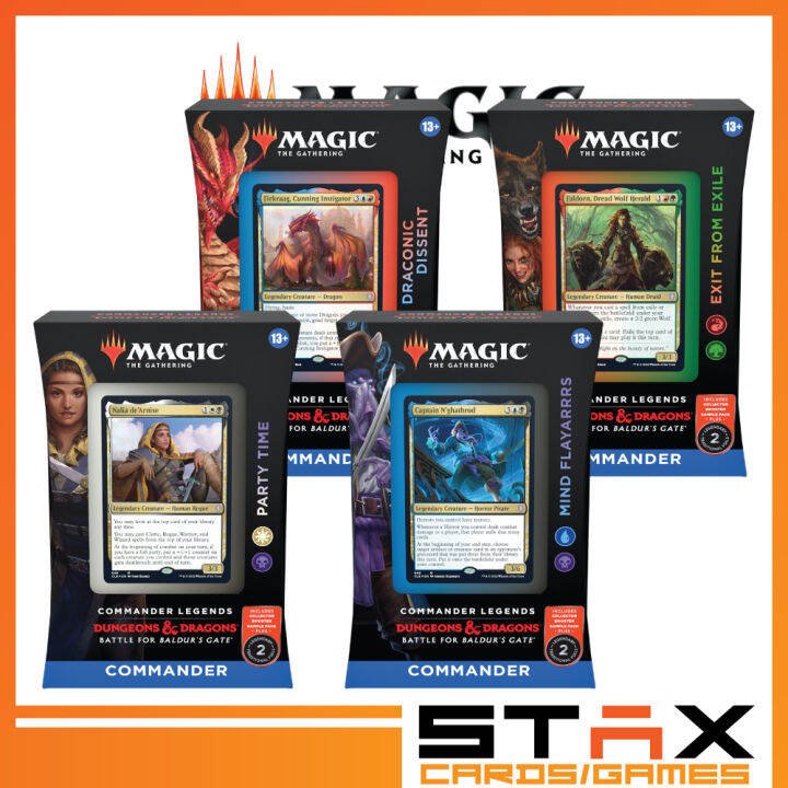 Magic the Gathering (MTG) Commander Legends: Battle for Baldur's Gate ...