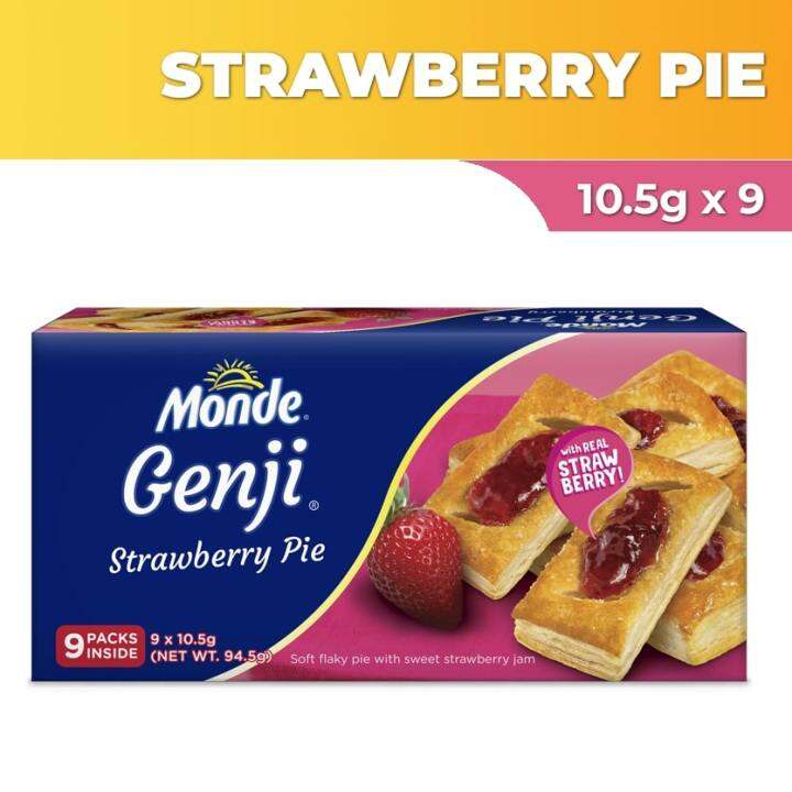 Monde Genji Strawberry Pie 10.5g x 9 | Lazada PH