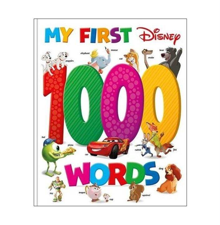 Disney My First 1000 Words Educational Picture Dictionary For Kid | Lazada