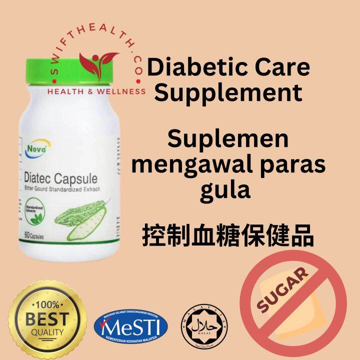 NOVA Diatec 60's Capsule | Lazada