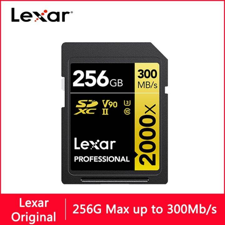Lexar SD Card 256GB Flash Memory Card 32GB 64GB 128GB Card SD U3 8K V90 ...