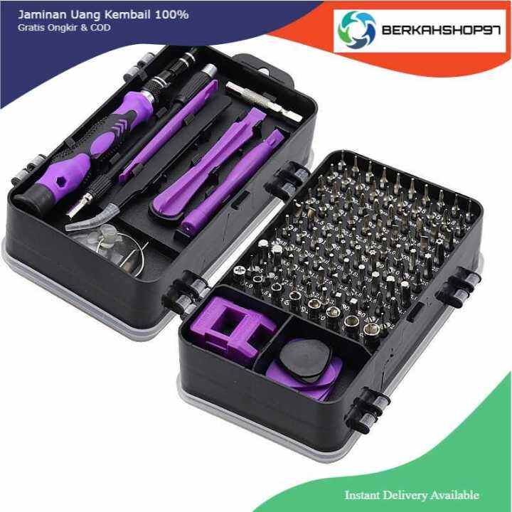 Alat Reparasi Smartphone laptop Pc 115 in 1 | Taffware 115 in 1 ...
